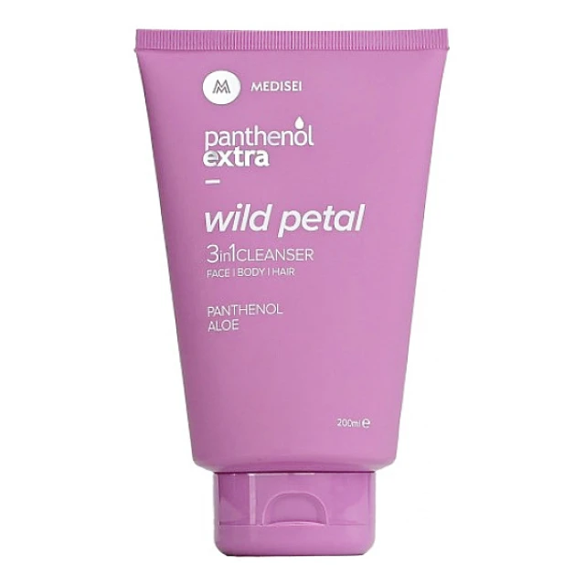 Panthenol Extra Wild Petal 3 in 1 Cleanser | Goodlifepharmacy.gr