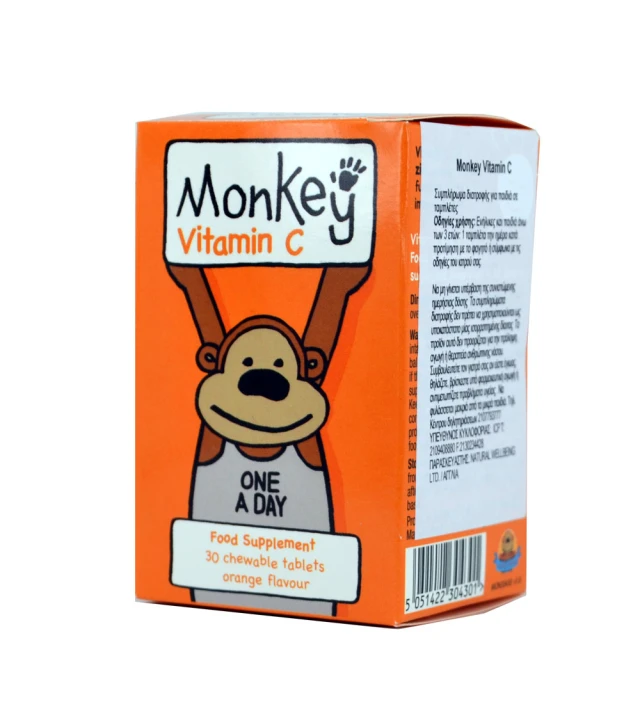 MONKEY VITAMIN C 30 CAPS | Goodlife Pharmacy