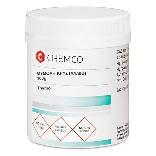 Chemco Θυμόλη Κρυσταλλική 100g | Goodlifepharmacy.gr