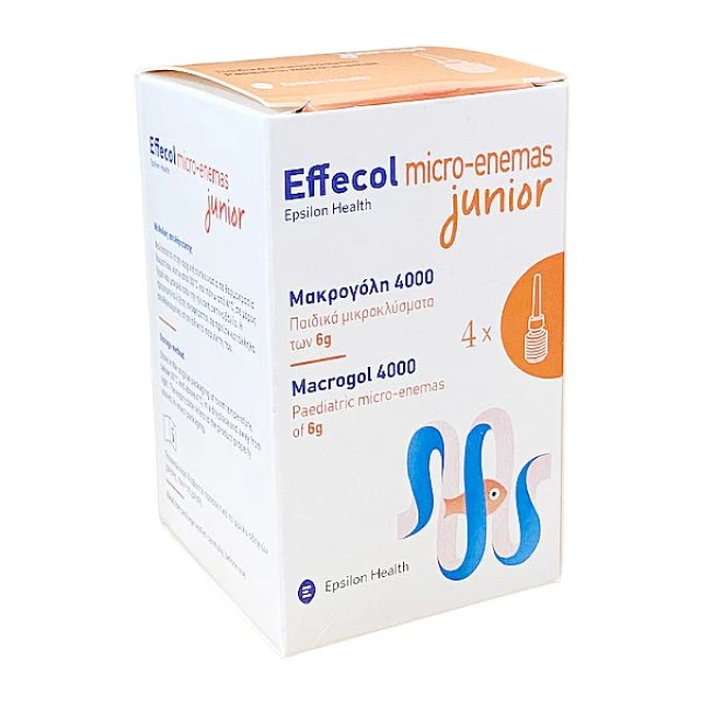 Epsilon Health Effecol Micro-Enemas Junior 4x6g | Goodlifepharmacy.gr